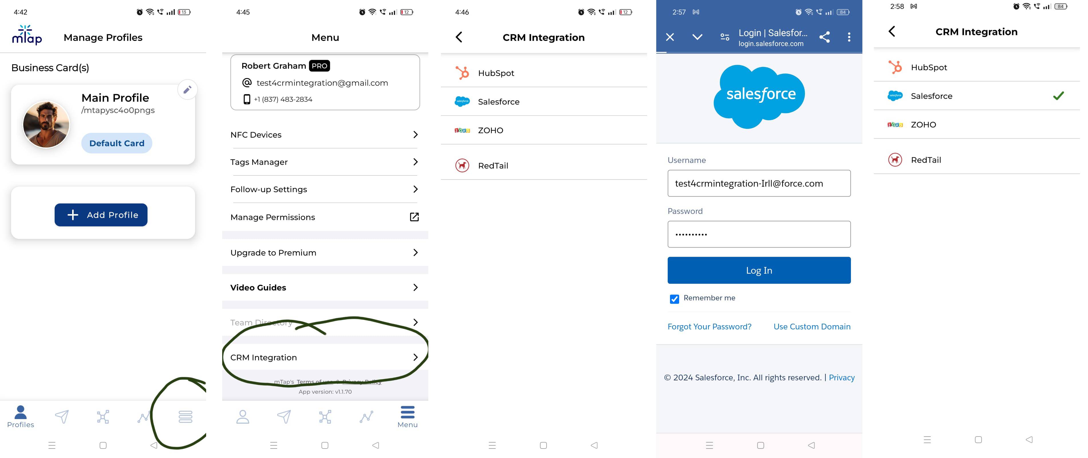 Salesforce Integration Mobile | mTap
